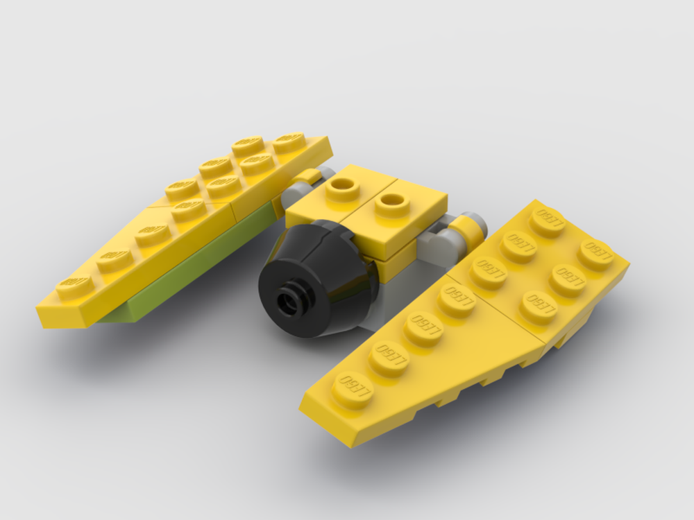 LEGO MOC Yellow Tie Striker by nkende | Rebrickable - Build with LEGO