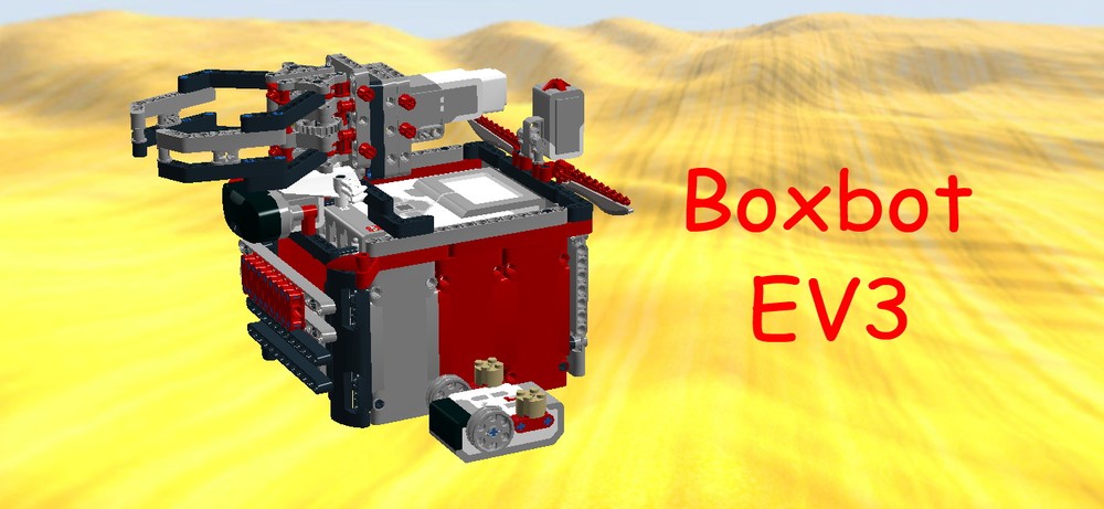 LEGO MOC Boxbot by mic8per | Rebrickable - Build with LEGO