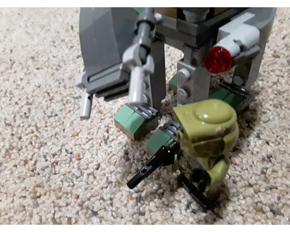 LEGO MOC AT-M6 Walker Microfighter by Noob Builds Lego | Rebrickable ...