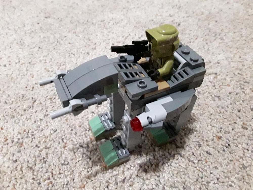 LEGO MOC AT-M6 Walker Microfighter by Noob Builds Lego | Rebrickable ...