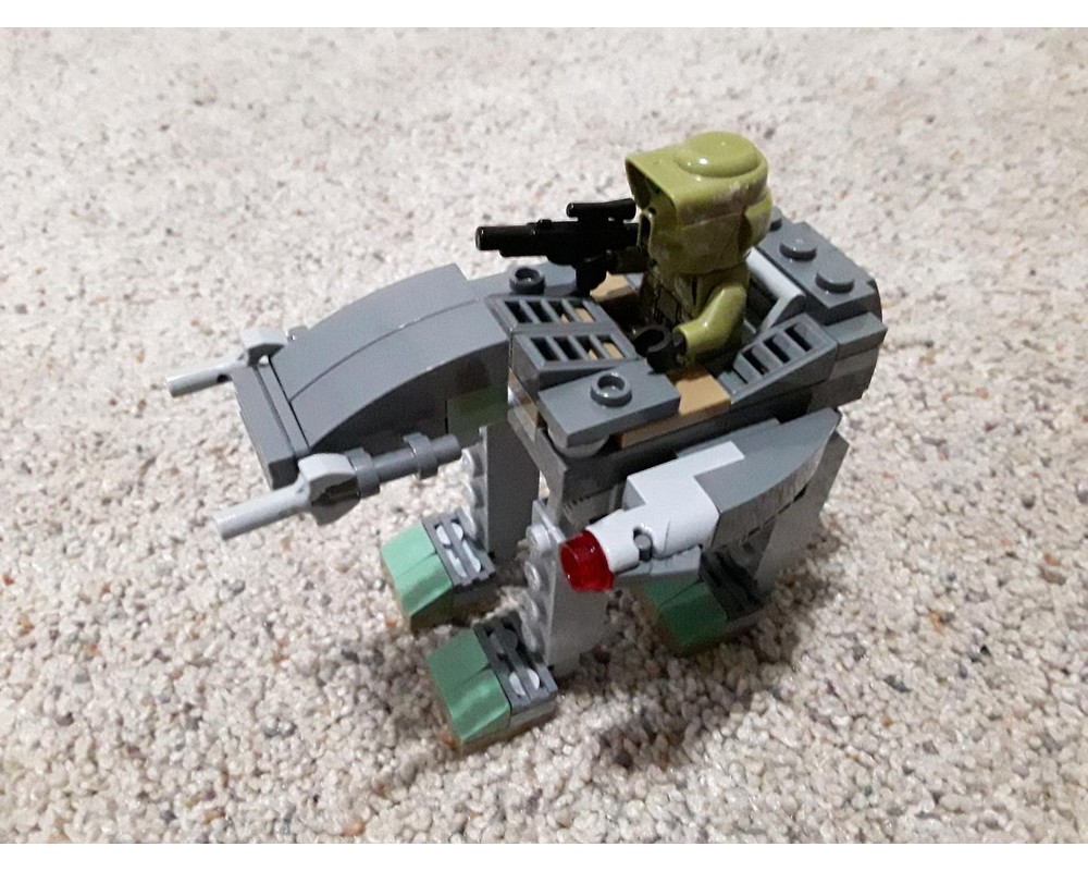 LEGO MOC AT-M6 Walker Microfighter by Noob Builds Lego | Rebrickable ...