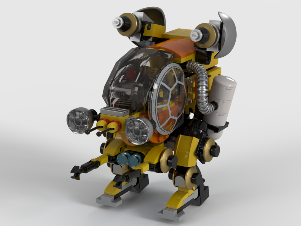 LEGO MOC Tapir Mining Mecha Mk1 by tapir | Rebrickable - Build with LEGO