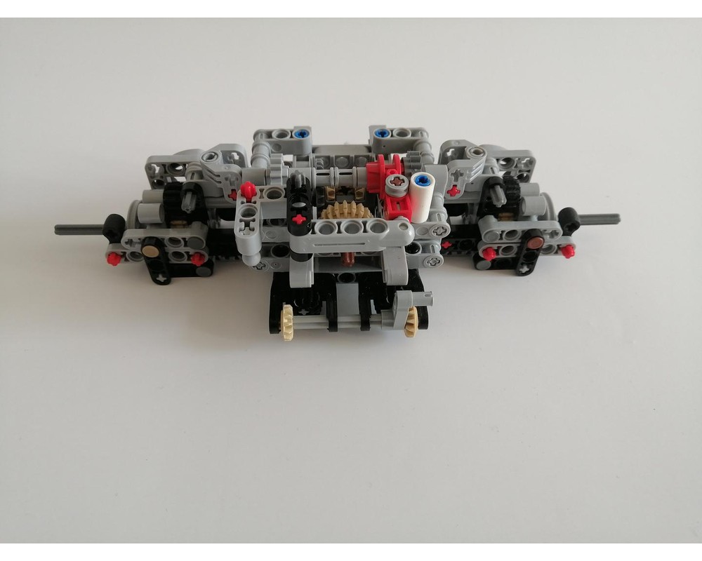 LEGO MOC Rear portal axle with disk brakes by B4 | Rebrickable - Build ...
