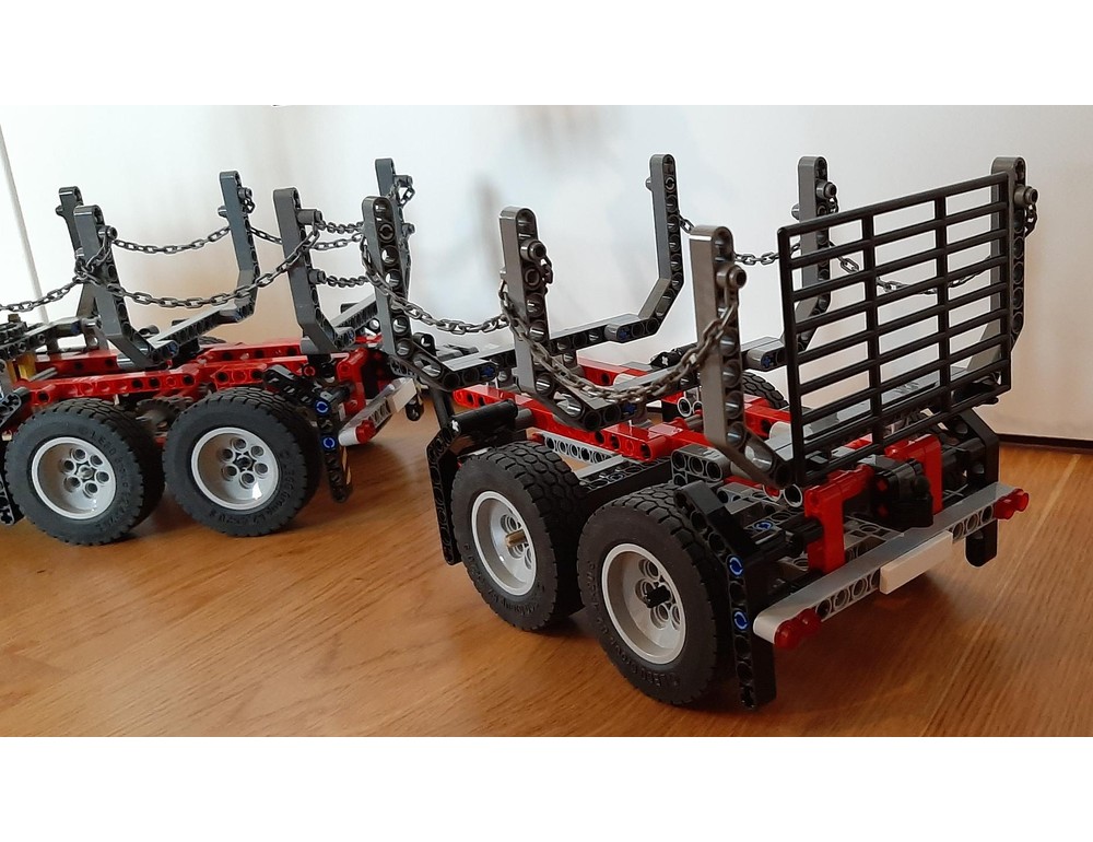 LEGO MOC 9397 - Logging Trailer by febrix_1999 | Rebrickable - Build ...