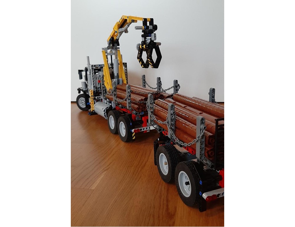 LEGO MOC 9397 - Logging Trailer by febrix_1999 | Rebrickable - Build ...