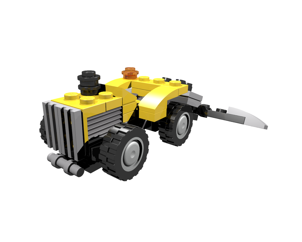 LEGO MOC 31014 Small tractor with seed drill by Berth | Rebrickable ...