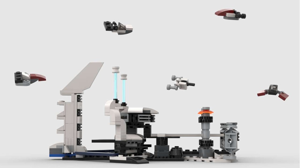 LEGO MOC 31091 Lunar base station by BrickIntelligence | Rebrickable ...