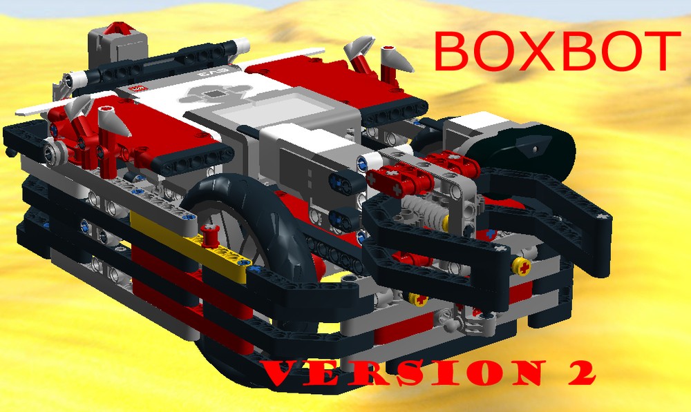 LEGO MOC Boxbot version 2 by mic8per | Rebrickable - Build with LEGO