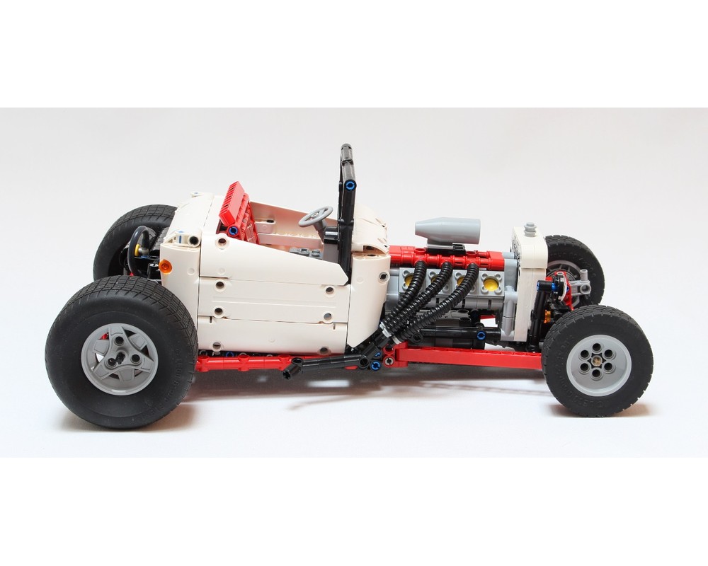 LEGO MOC T-Bucket Hot Rod by Nico71 | Rebrickable - Build with LEGO