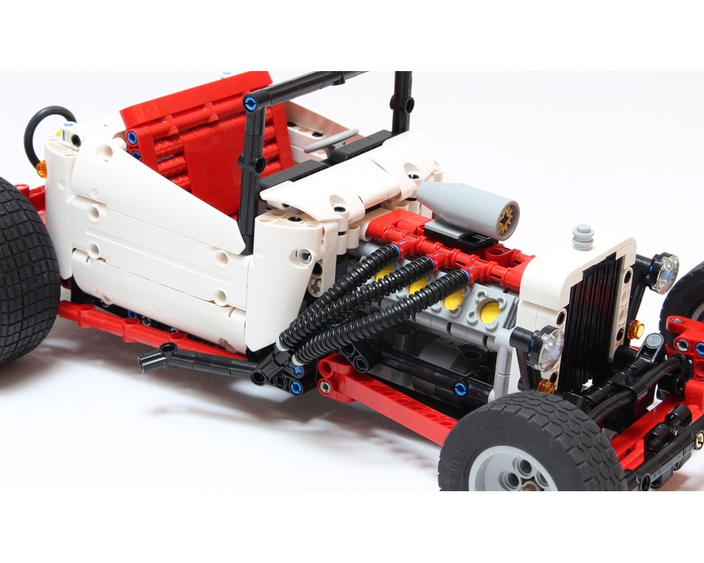 LEGO MOC T-Bucket Hot Rod by Nico71 | Rebrickable - Build with LEGO