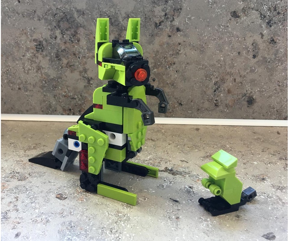 LEGO MOC 31007 - Kangaroo by Seabie | Rebrickable - Build with LEGO