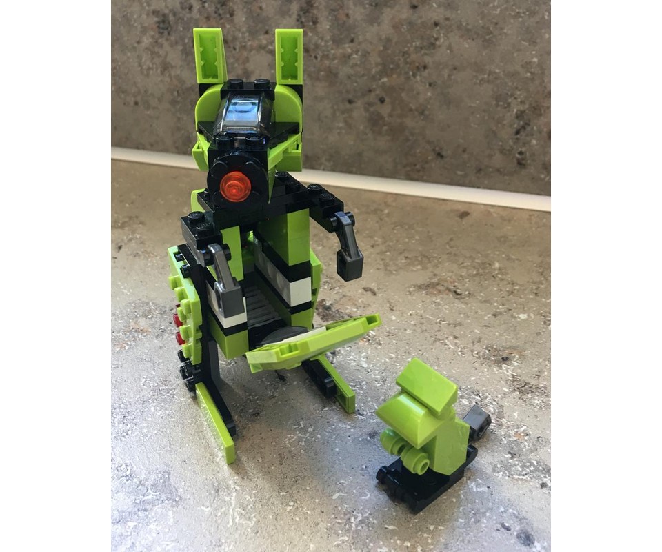 LEGO MOC 31007 - Kangaroo by Seabie | Rebrickable - Build with LEGO