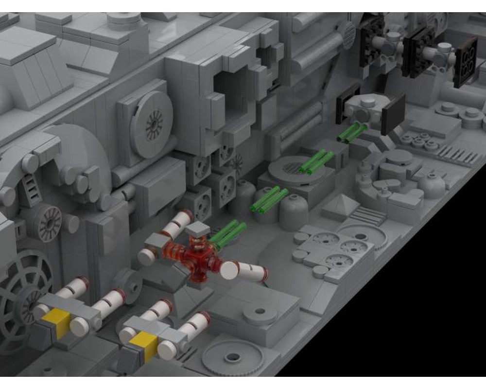 LEGO MOC Micro Star Wars Trench Run by meregt | Rebrickable - Build ...