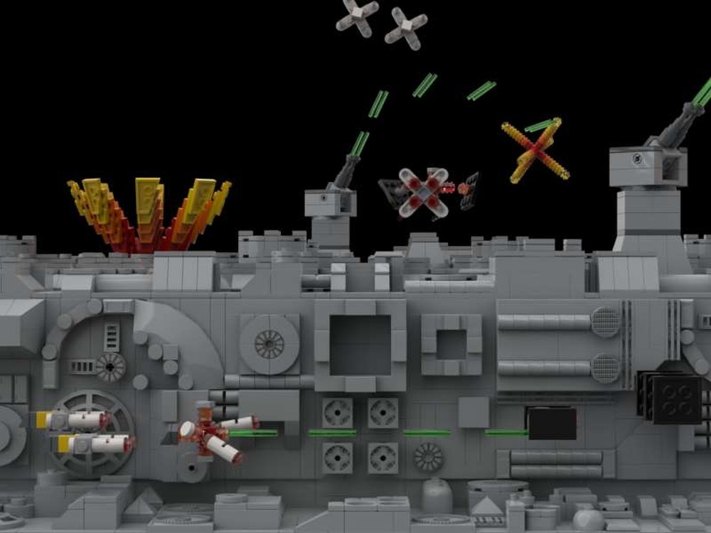 LEGO MOC Micro Star Wars Trench Run by meregt | Rebrickable - Build ...