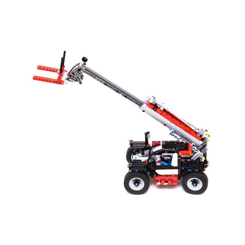 LEGO MOC Manitou Telehandler (42043 C-model) by klimax | Rebrickable ...