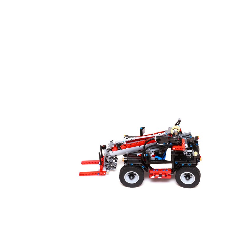 LEGO MOC Manitou Telehandler (42043 C-model) by klimax | Rebrickable ...