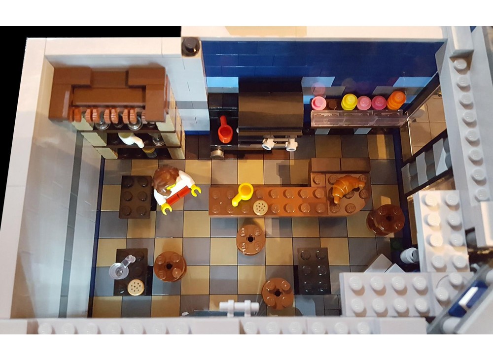 LEGO MOC Interior for Cafer Corner by federicobj | Rebrickable - Build ...