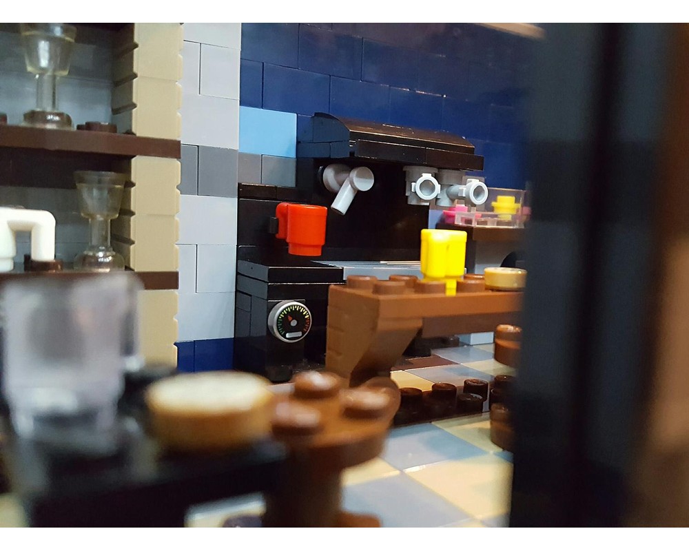 LEGO MOC Interior for Cafer Corner by federicobj | Rebrickable - Build ...