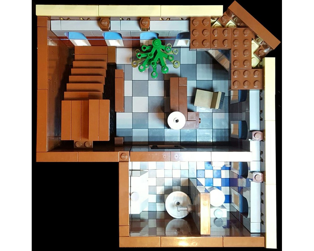 LEGO MOC Interior for Cafer Corner by federicobj | Rebrickable - Build ...