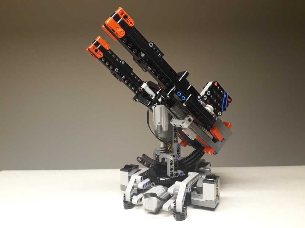 LEGO MOC Anti-Aircraft Gun by kueden | Rebrickable - Build with LEGO