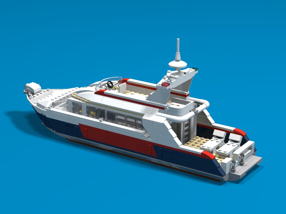 Lego Moc Luxury Cruiser By Psiborgvip Rebrickable Build With Lego