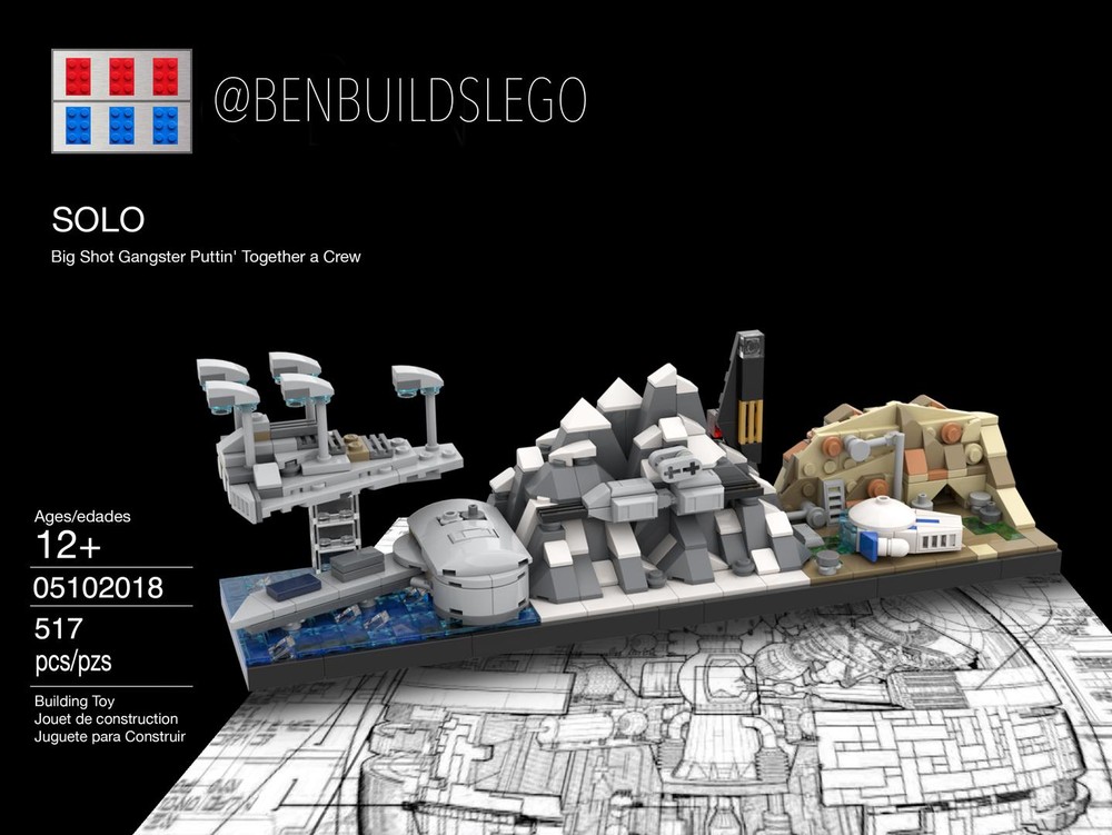 Lego Moc Sw Solo By Benbuildslego Rebrickable Build With Lego