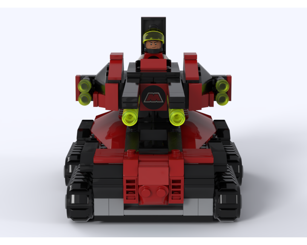 LEGO MOC M:Tron Heavy Pulsar Emitter by Malcav | Rebrickable - Build ...