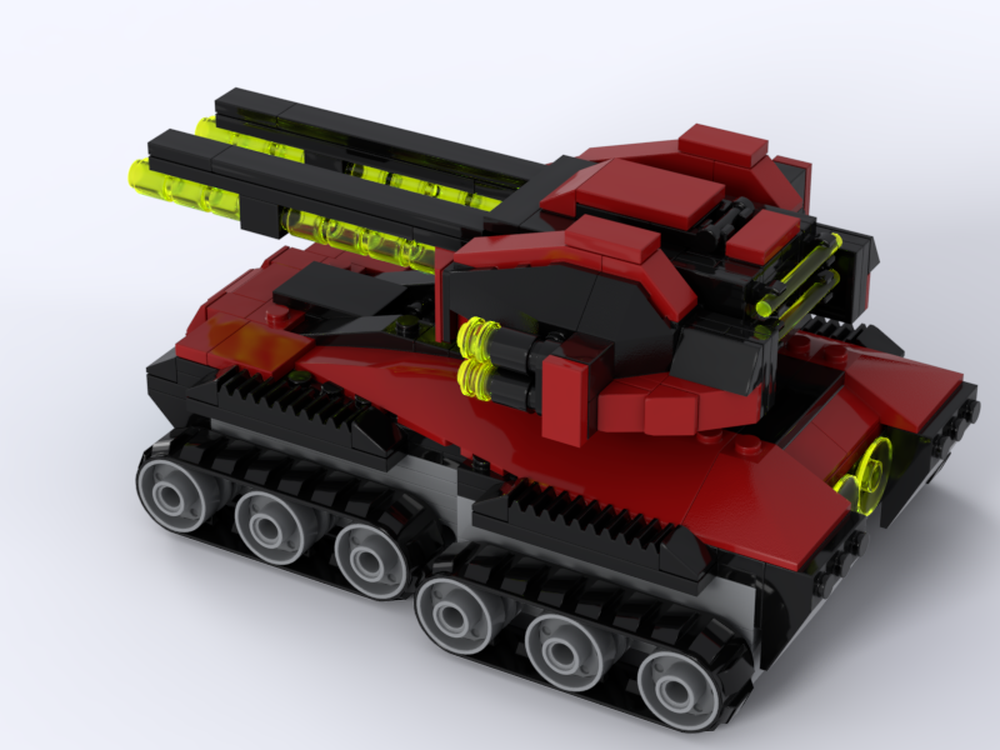 LEGO MOC M:Tron Heavy Pulsar Emitter by Malcav | Rebrickable - Build ...