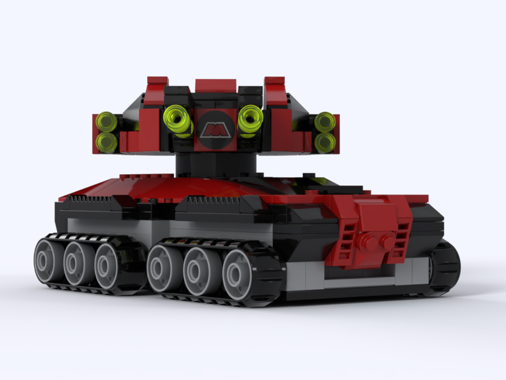 LEGO MOC M:Tron Heavy Pulsar Emitter by Malcav | Rebrickable - Build ...