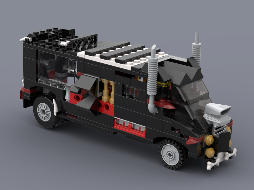 LEGO MOC MF Ghoul Bus by jimbox13 | Rebrickable - Build with LEGO