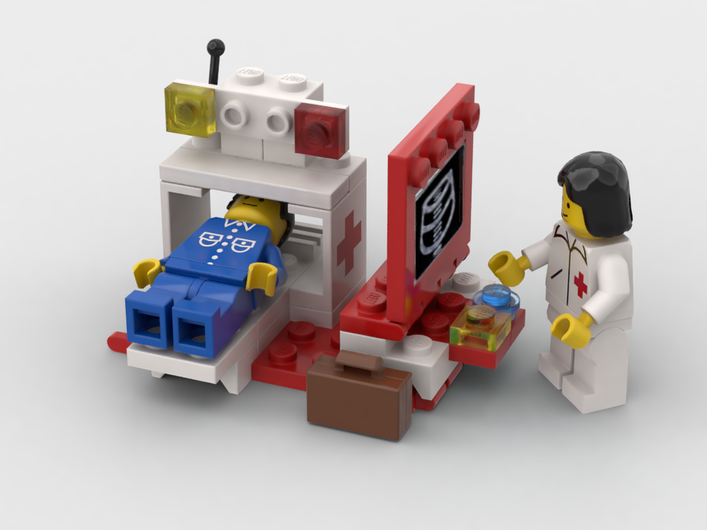 LEGO MOC 6523 X-ray device by se1977 | Rebrickable - Build with LEGO
