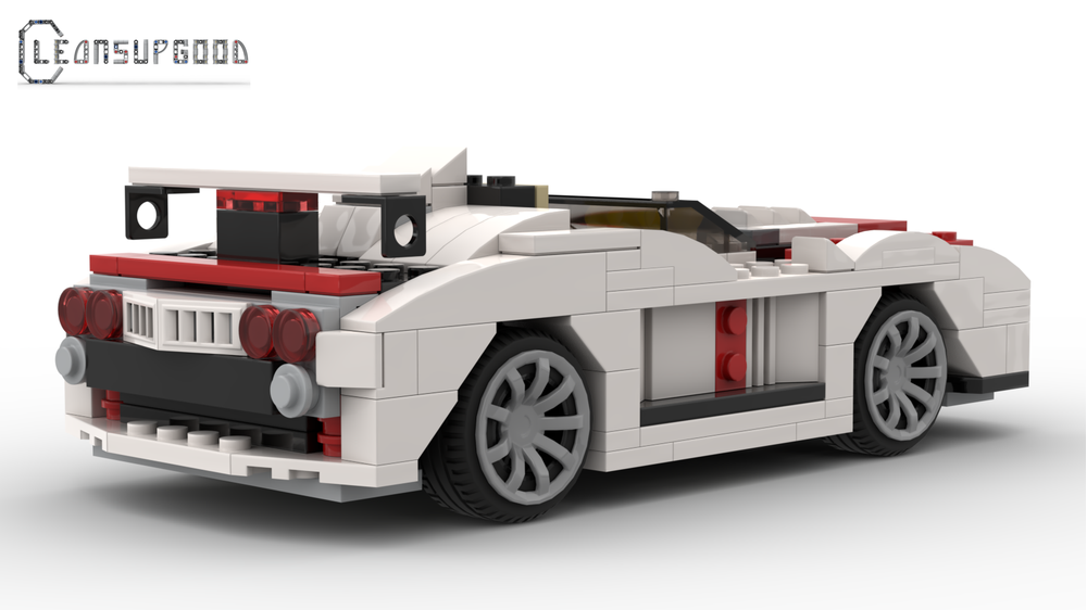 LEGO MOC 31006 C-Model: Roadster by Cleansupgood | Rebrickable - Build ...