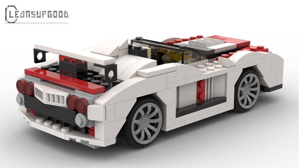 LEGO MOC 31006 C-Model: Roadster by Cleansupgood | Rebrickable - Build ...