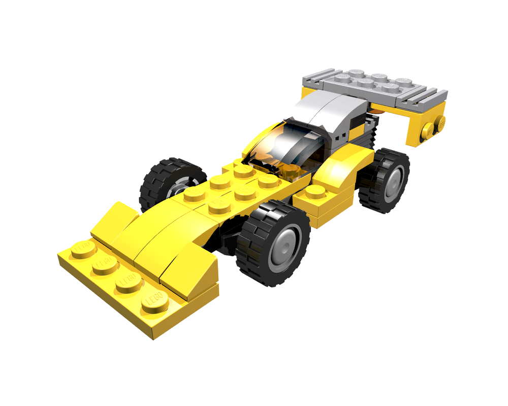Lego Moc 31014 Race Car By Berth Rebrickable Build With Lego