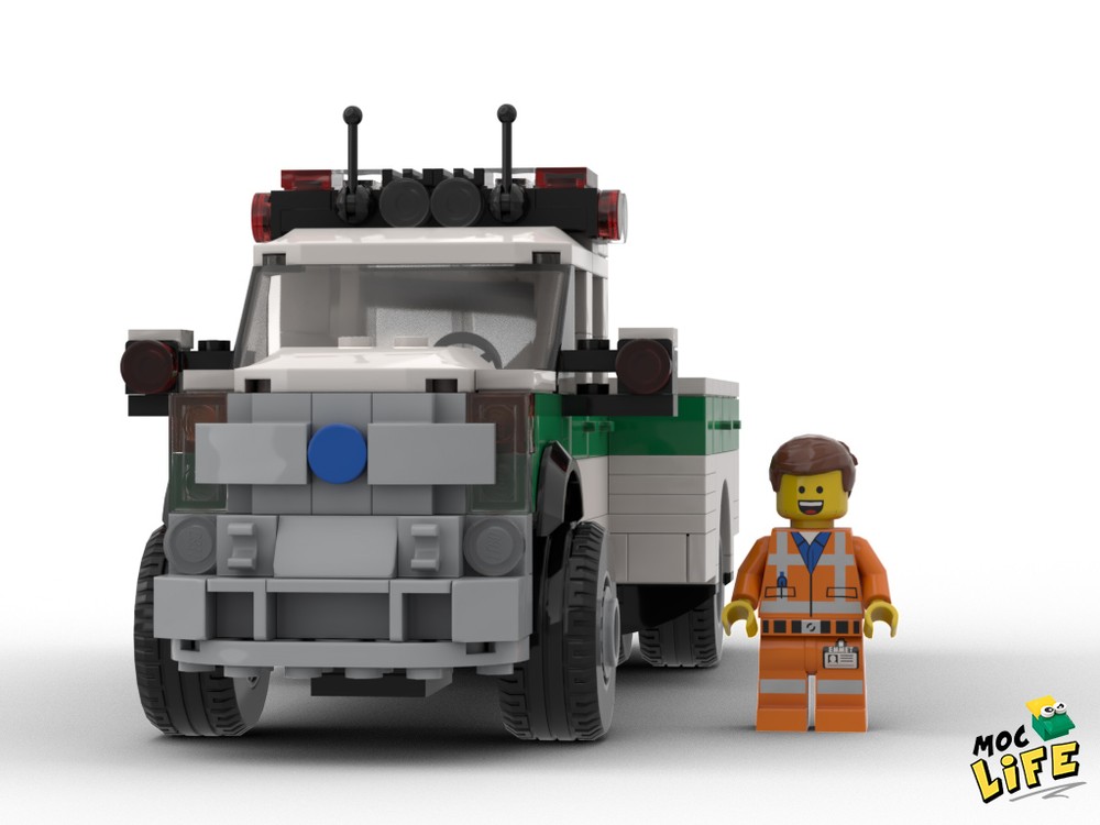 LEGO MOC Ford F-450 quad cab dually United State Forest Service of ...