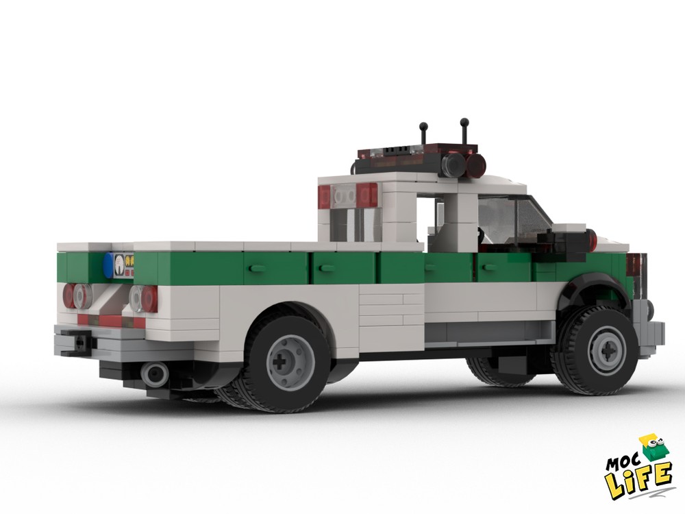 LEGO MOC Ford F-450 quad cab dually United State Forest Service of ...
