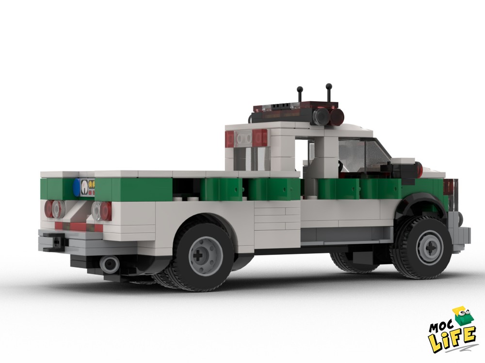 LEGO MOC Ford F-450 quad cab dually United State Forest Service of ...