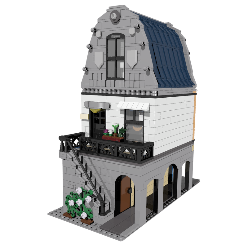 LEGO MOC Bookstore by Berth | Rebrickable - Build with LEGO