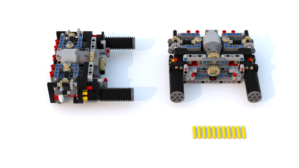 LEGO MOC Shooting Mechanism by kueden | Rebrickable - Build with LEGO
