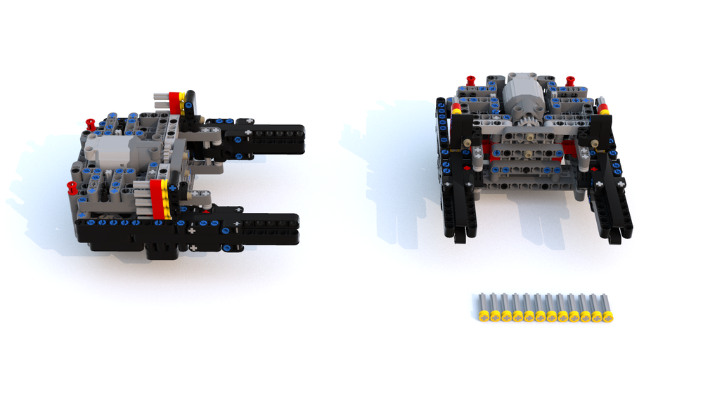 LEGO MOC Shooting Mechanism by kueden | Rebrickable - Build with LEGO