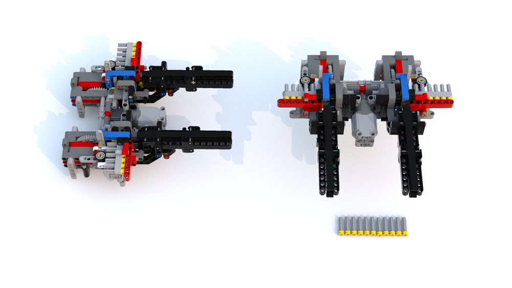 LEGO MOC Shooting Mechanism by kueden | Rebrickable - Build with LEGO