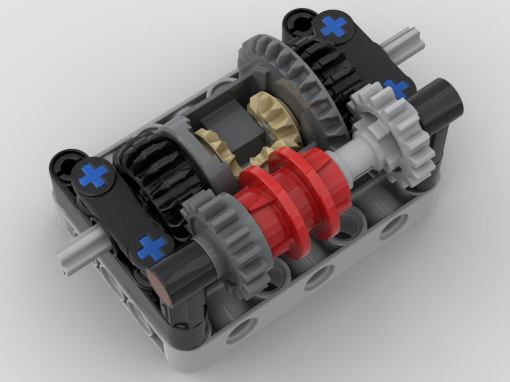 LEGO MOC-31031 Diff Lock by lbrix | Rebrickable - Build with LEGO
