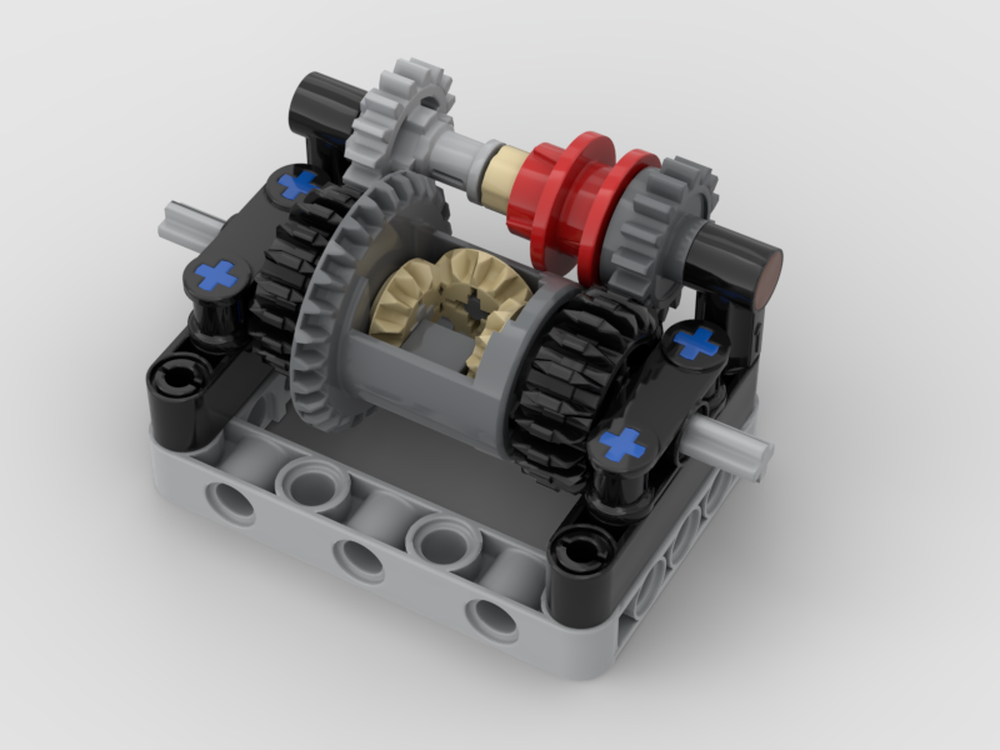 LEGO MOC Diff Lock by lbrix | Rebrickable - Build with LEGO
