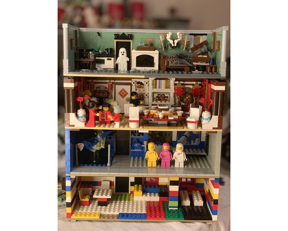 LEGO MOC LEGO Tower - Colorful apartments by Queer.Solutions ...