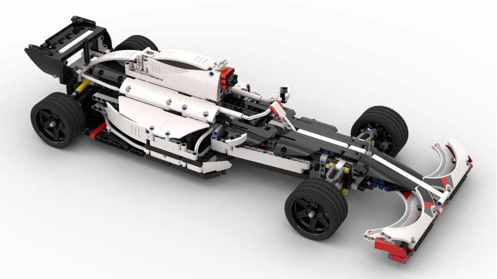 LEGO MOC 2019 Formula 1 (F1) car - 42096 B Model by GeyserBricks ...