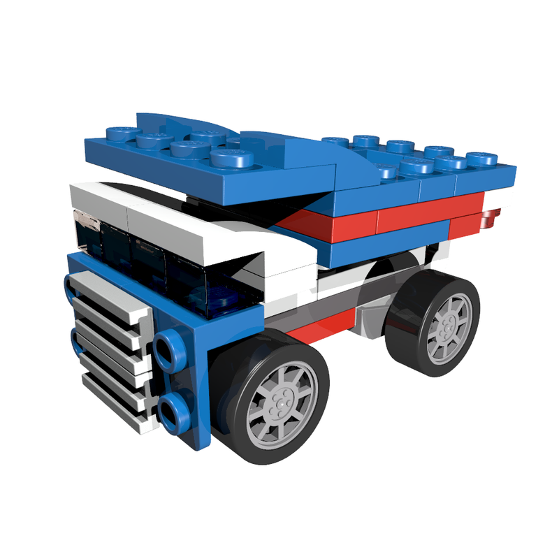 LEGO MOC 31027 Dumper truck by Berth | Rebrickable - Build with LEGO