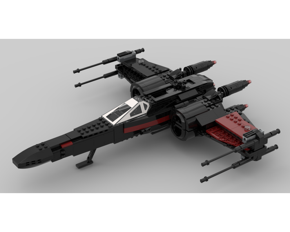 LEGO MOC-31095 X - Wing Night Fury (Star Wars > Star Wars Episode 8 ...