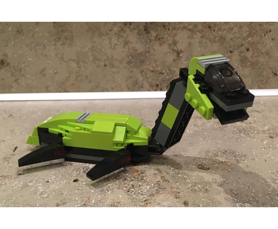 LEGO MOC 31007 - Plesiosaur by Seabie | Rebrickable - Build with LEGO