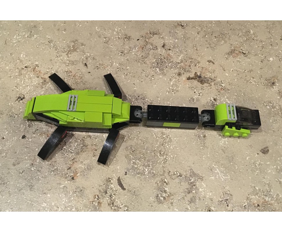 LEGO MOC 31007 - Plesiosaur by Seabie | Rebrickable - Build with LEGO