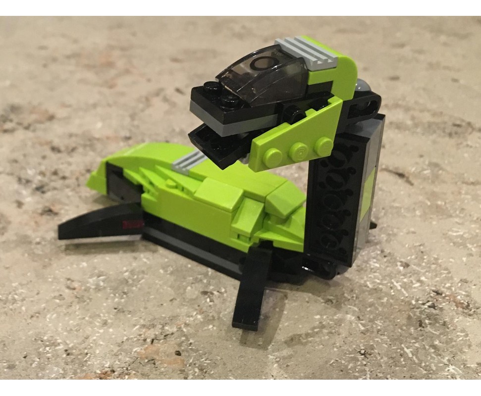 LEGO MOC 31007 - Plesiosaur by Seabie | Rebrickable - Build with LEGO